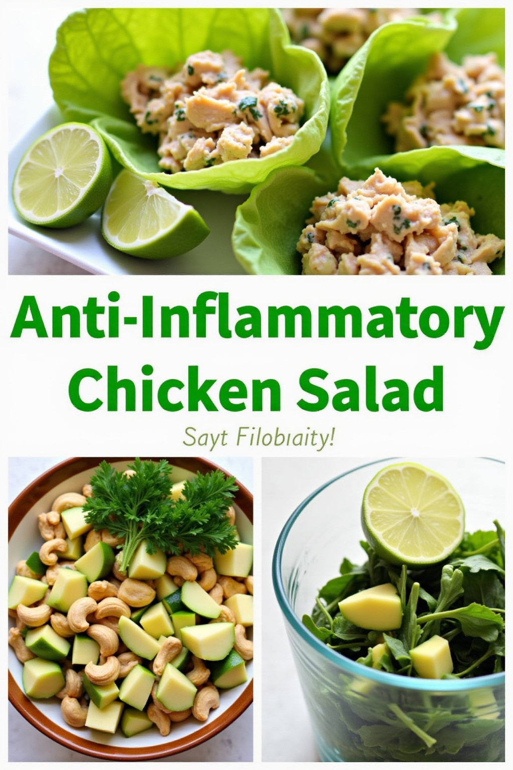 Clean Eating Redefined: An Anti Inflammatory Chicken Salad Bursting ...
