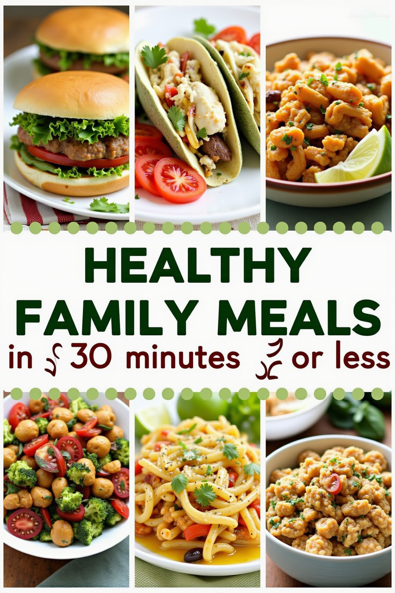 30-Minute Family Feasts: Quick & Nutritious Meals for Busy Nights ...