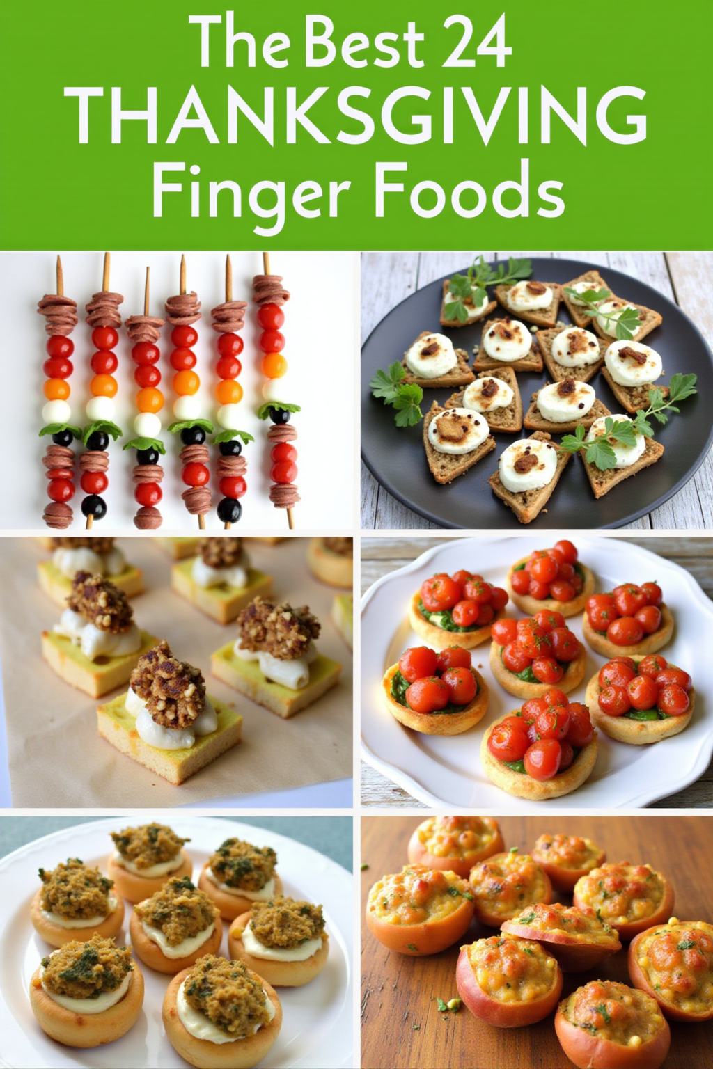 Festive Feast: 24 Thanksgiving Finger Foods to Elevate Your Holiday ...