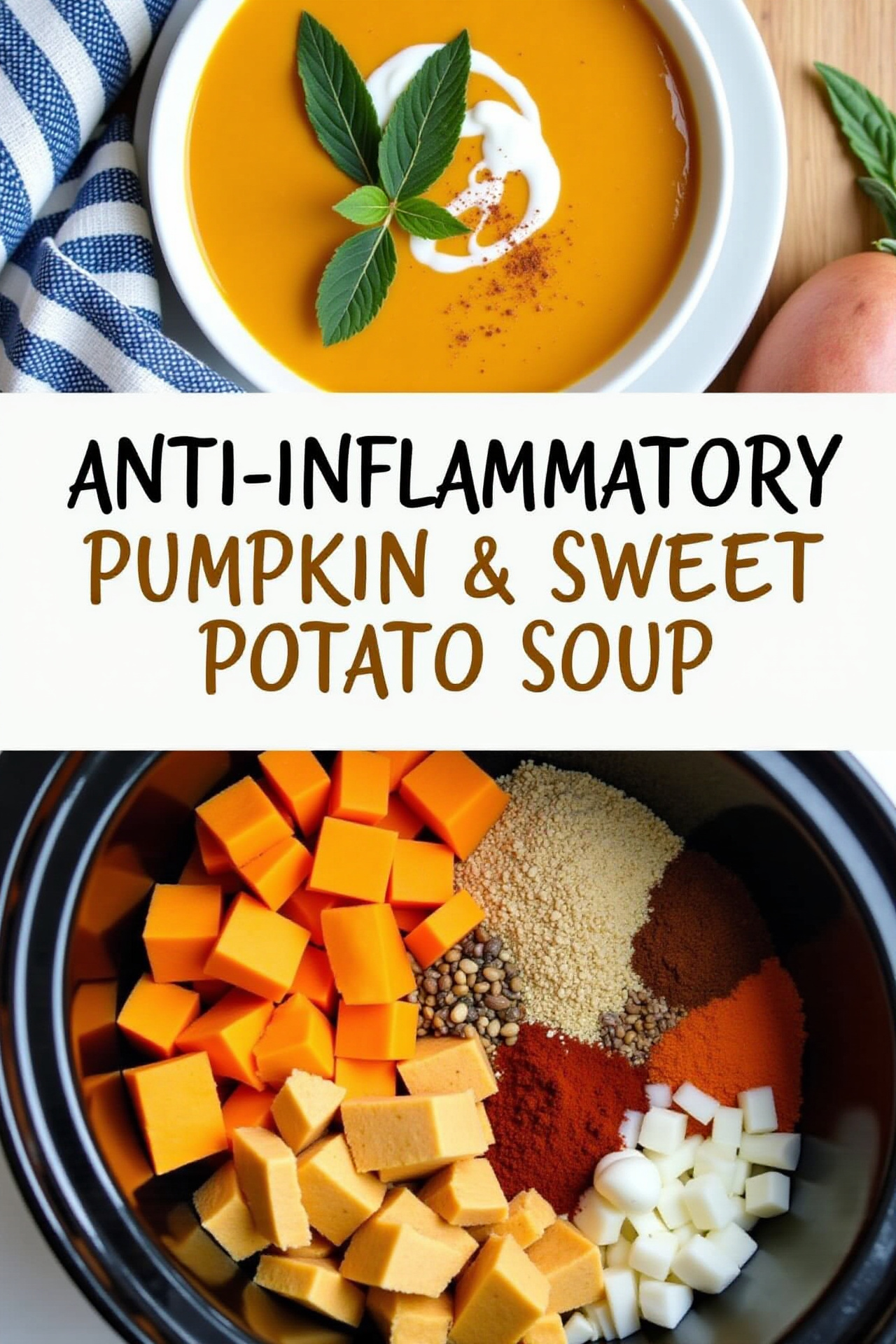 Nourish & Soothe: Cozy Anti-Inflammatory Pumpkin & Sweet Potato Soup ...