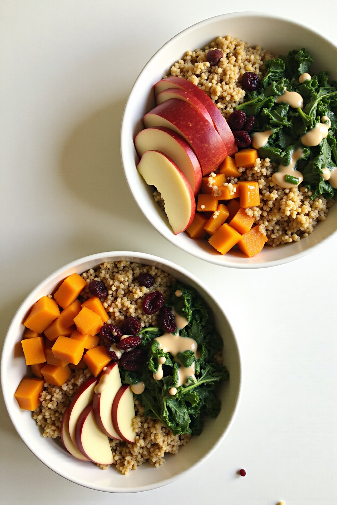 Savor the Season: Nourishing Autumn Glow Quinoa Bowls with Maple Tahini ...