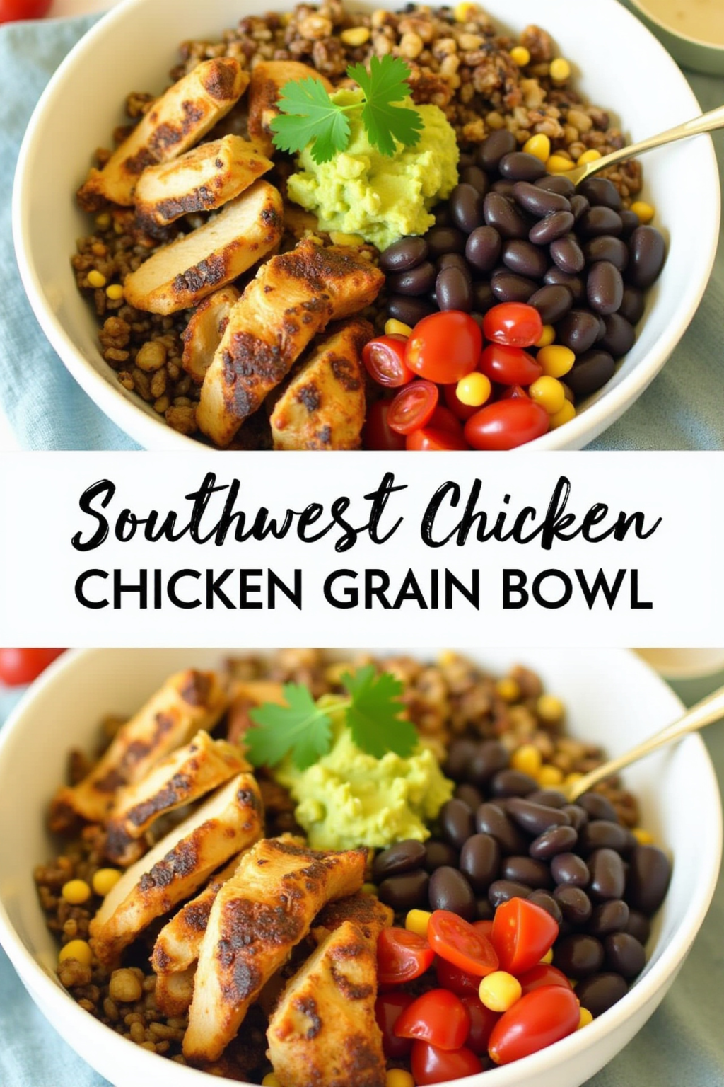 Southwest Chicken Grain Bowl: A Zesty, Nutrient-Packed Meal Prep ...