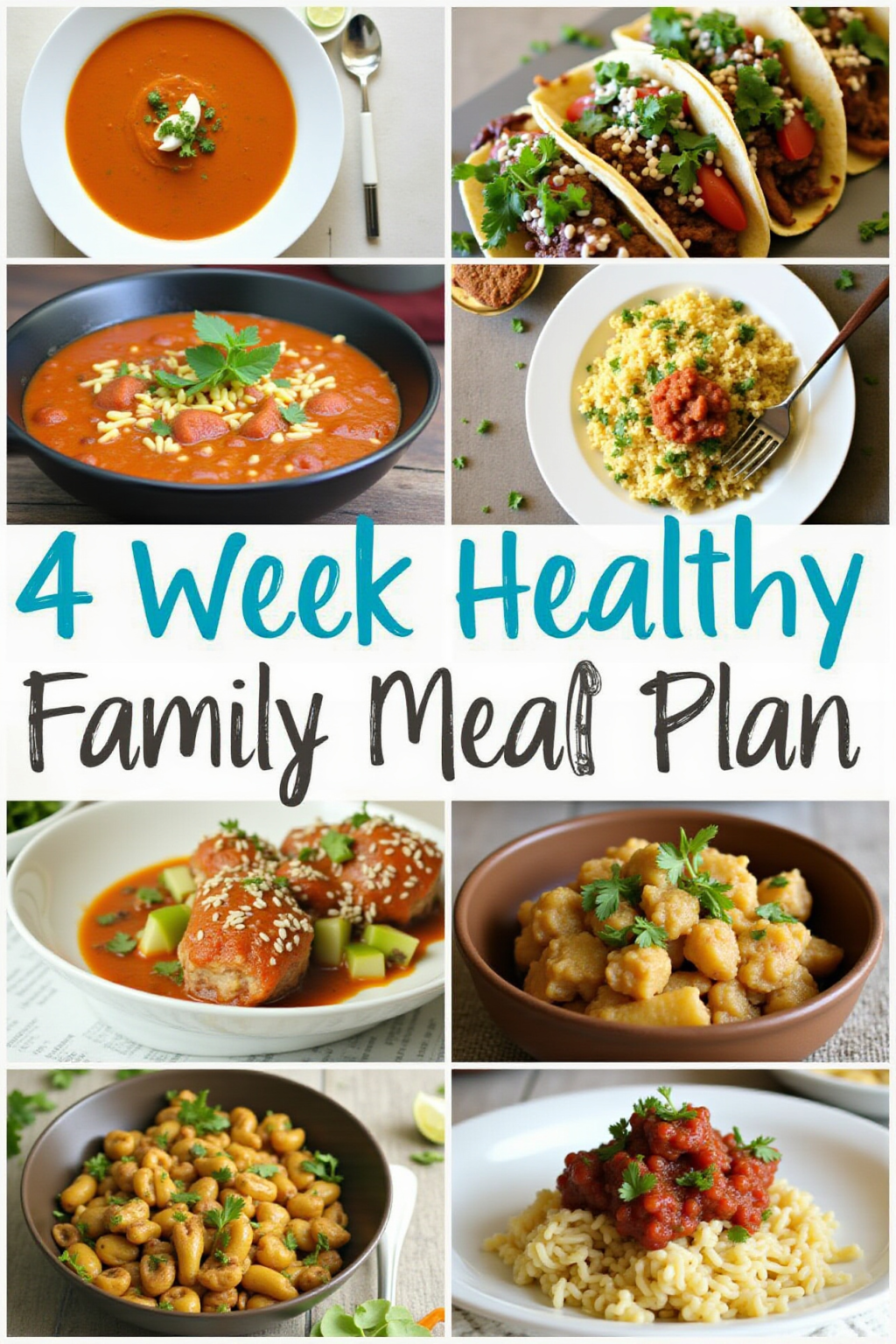Nourishing Family Dinners: Your Ultimate 4-Week Healthy Meal Plan Guide ...